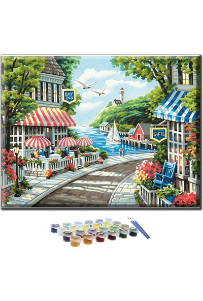 Carmen Sayılarla Boyama Seti Sahil Carmen Sayılarla Boyama Seti Sahil