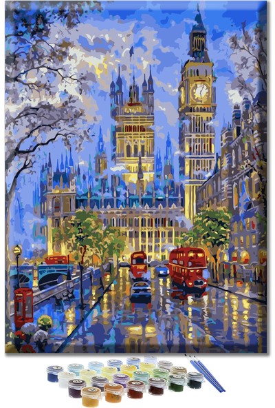 Carmen Carmen Sayılarla Boyama Seti Londra Carmen Carmen Sayılarla Boyama Seti Londra