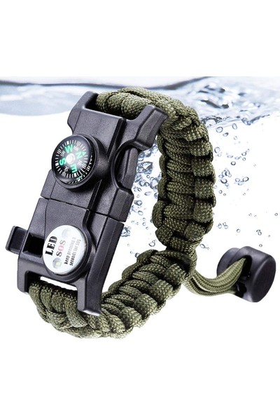 Go İthalat Survival Bileklik - Sos Ledli Multi Fonksiyonlu Hayatta Kalma Bilekliği Go İthalat Survival Bileklik - Sos Ledli Multi Fonksiyonlu Hayatta Kalma Bilekliği