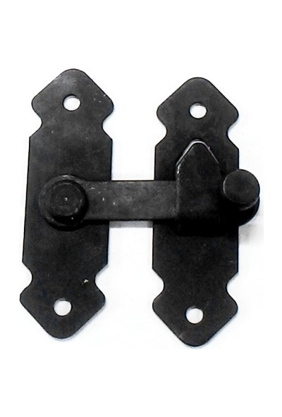 Afm Bahçe Kapısı Mandalı Siyah 180 Derece Açı Afm Bahçe Kapısı Mandalı Siyah 180 Derece Açı