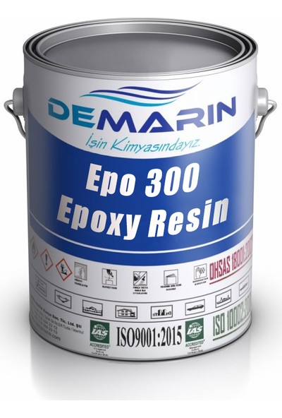 Demarin Epo 300 Laminasyon Reçinesi (Yapıştırma Reçinesi) A+B Demarin Epo 300 Laminasyon Reçinesi (Yapıştırma Reçinesi) A+B