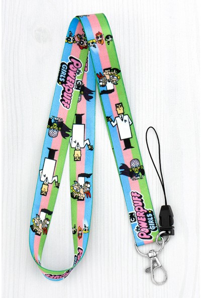 Apptakı Powerpuff Girls Yaka Kartı Boyun Ipi Telefon Askısı - ASK0083