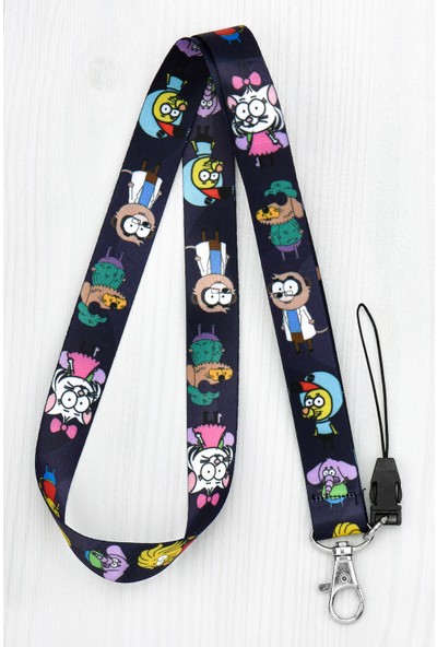 Apptakı Kral Şakir Yaka Kartı Boyun Askı Ipi Telefon Askı Ipi - ASK0101