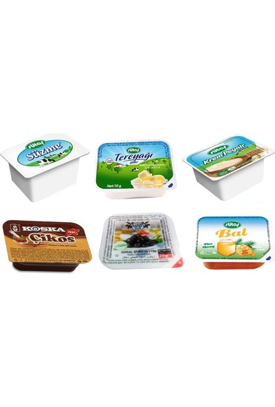 Sütaş Aylık Kahvaltılık Set 6 Çeşit Sütaş Aylık Kahvaltılık Set 6 Çeşit