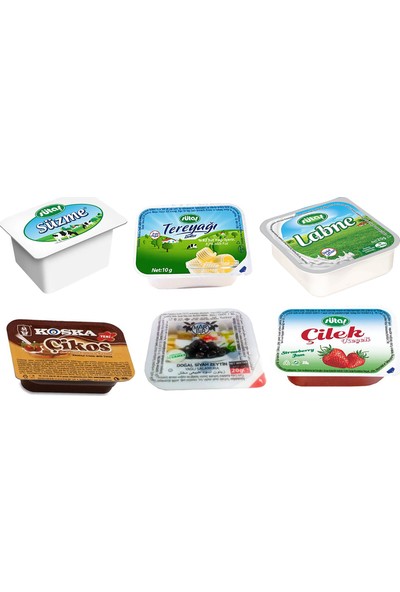 Sütaş Aylık Kahvaltılık Set 6 Çeşit