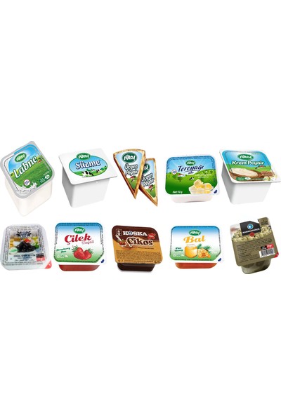 Sütaş Aylık Kahvaltılık Set 10 Çeşit