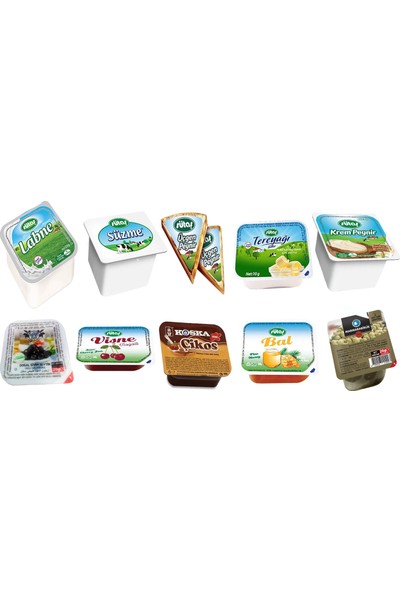 Sütaş Aylık Kahvaltılık Set 10 Çeşit