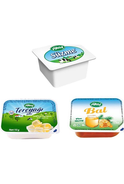 Sütaş Üçlü Kahvaltılık Set