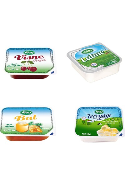 Sütaş Dörtlü Kahvaltılık Set