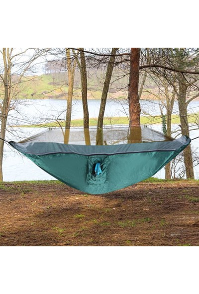 Yns Haki Renk Cibinlikli Hamak