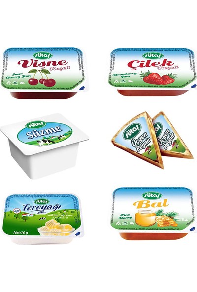 Sütaş Altılı Kahvaltılık Set