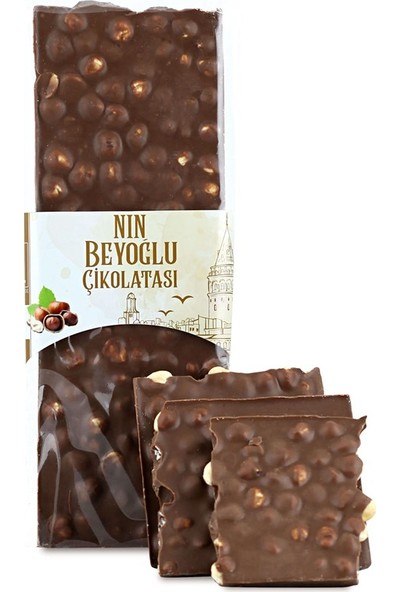 Nin Chocolate Fındıklı Beyoğlu Çikolatası 250 gr