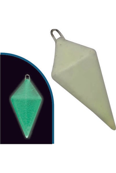 Çapa Fosforlu Kısa Tellı Pıramıt Kursun - 125 gr 2 Li Paket Çapa Fosforlu Kısa Tellı Pıramıt Kursun - 125 gr 2 Li Paket