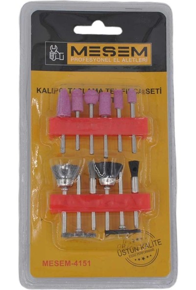 Meşem 12'li Kalıpçı Taşlama Uçları Seti Tel Fırça Gravür Uçları Seti Meşem 12'li Kalıpçı Taşlama Uçları Seti Tel Fırça Gravür Uçları Seti
