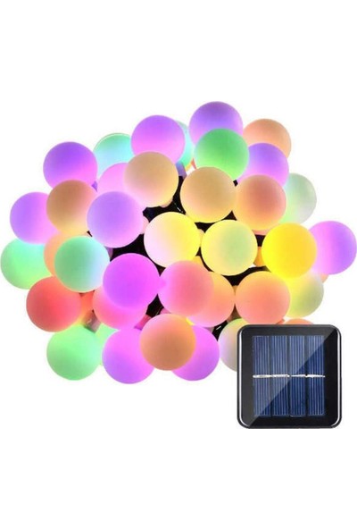 24SAT 50 LED 7 Metre Renkli Solar Bahçe Teras Balkon Ağaç Lambası Aydınlatması 24SAT 50 LED 7 Metre Renkli Solar Bahçe Teras Balkon Ağaç Lambası Aydınlatması