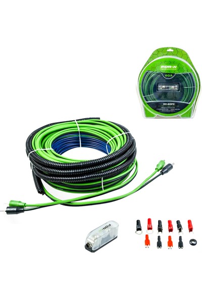 For-x Oto Anfi Kablo Seti Bakır 8ga For-X Xc-8fc For-x Oto Anfi Kablo Seti Bakır 8ga For-X Xc-8fc