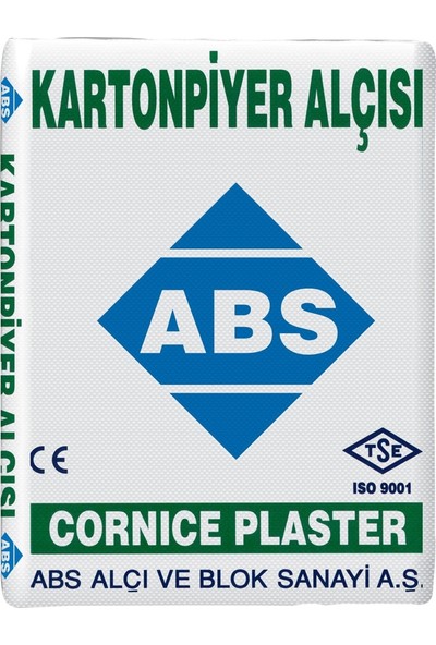 Arısu Abs Hızlı Donan Kartonpiyer Alçısı Arısu Abs Hızlı Donan Kartonpiyer Alçısı