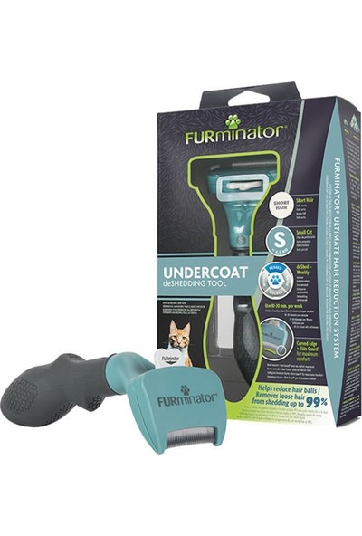 Furminator Short Hair Kısa Tüylü Kedi Tarağı Small