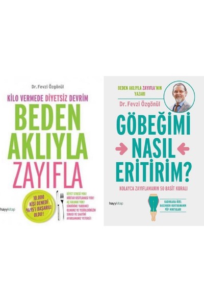 Beden Aklıyla Zayıflama + Göbeğimi Nasıl Eritirim 2 Kitap Set