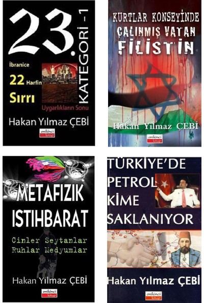 Hakan Yılmaz Çebi Seti 4 Kitap Set