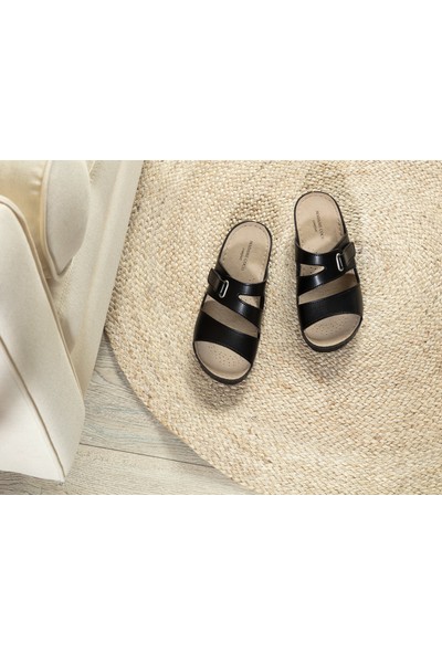 Madame Coco Silence Kadın Terlik - Siyah Madame Coco Silence Kadın Terlik - Siyah