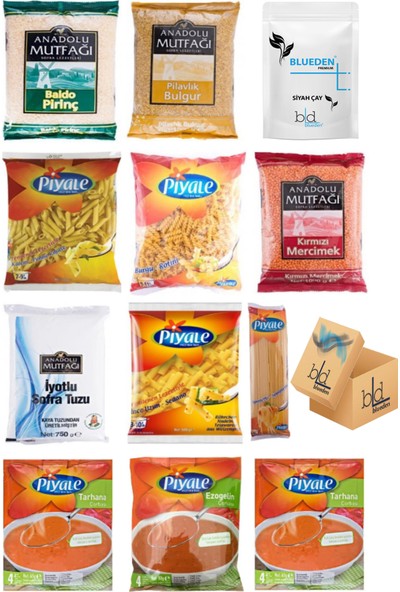 Blueden Ramazan Paketi Ramazan Kumanya Yardım Erzak Kolisi 12 Parça 5 Nolu Paket Blueden Ramazan Paketi Ramazan Kumanya Yardım Erzak Kolisi 12 Parça 5 Nolu Paket