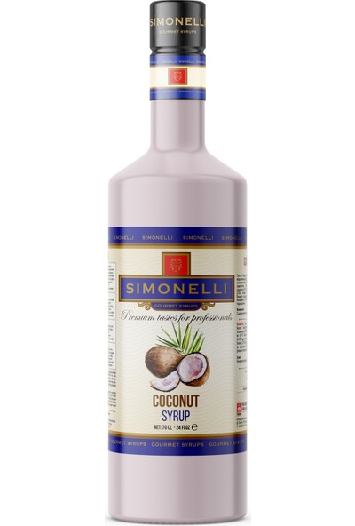 Simonelli Kahve Şurubu - Hindistan Cevizi - 70 ml SIMONELLI