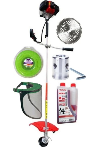 Por-Max Bc 520 Pro Benzinli Motorlu Tırpan Set