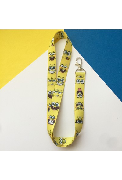 Akça Medikal Sunger Bob Desenli Boyun Askı İpi Akça Medikal Sunger Bob Desenli Boyun Askı İpi