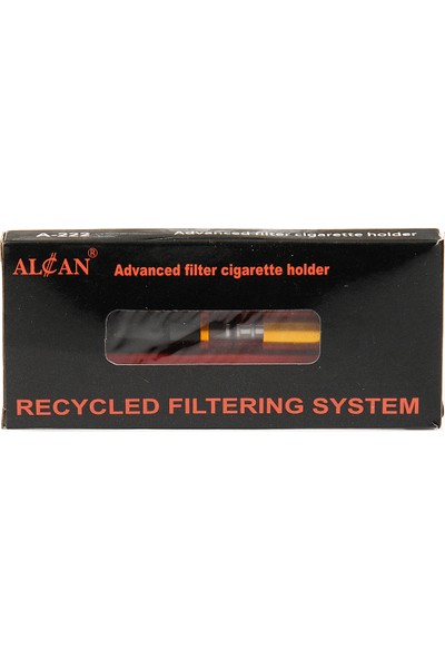 Alcan Filtreli Sigara Ağızlığı Seti
