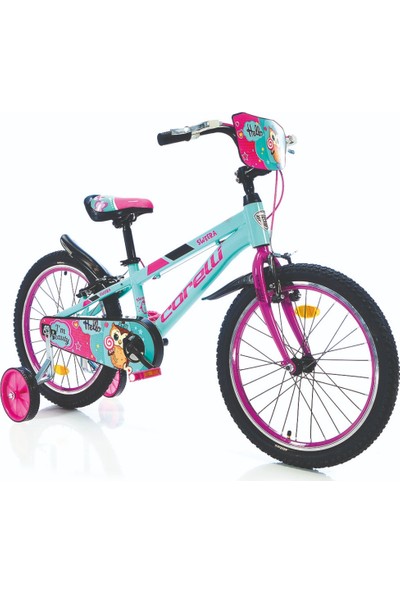 Corelli Swera 20 Kız Çocuk Bisikleti Turkuaz - Pembe - 100797