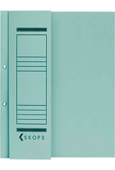 Skops Yarım Kapak Kapsüllü Karton Dosya Yeşil 50 Adet Skops Yarım Kapak Kapsüllü Karton Dosya Yeşil 50 Adet