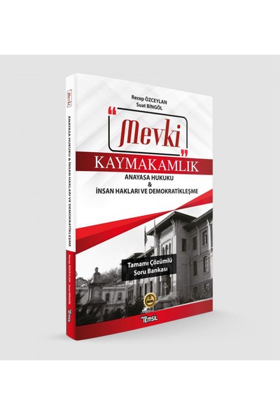 Mevki Anayasa Hukuku & Insan Hakları ve Demokratikleşme Soru Bankası Tamamı Çözümlü - Recep Özceylan - Suat Bingöl