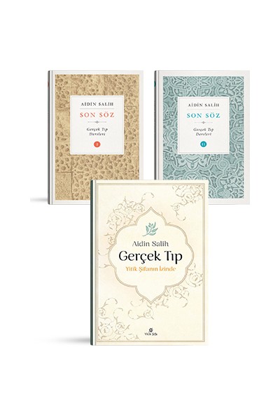 Yitik Şifa Yayıncılık Gerçek Tıp & Son Söz 1-2 (Üçlü Set) - Aidin Salih