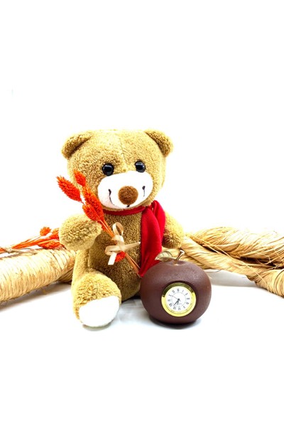 Mega Kanyon Özel Tasarım Elma Saat ve Sevimli Ayıcık M2