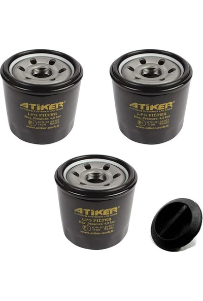 Atiker Lpg Filtresi Asf 3 Adet Atiker Lpg Filtresi Asf 3 Adet
