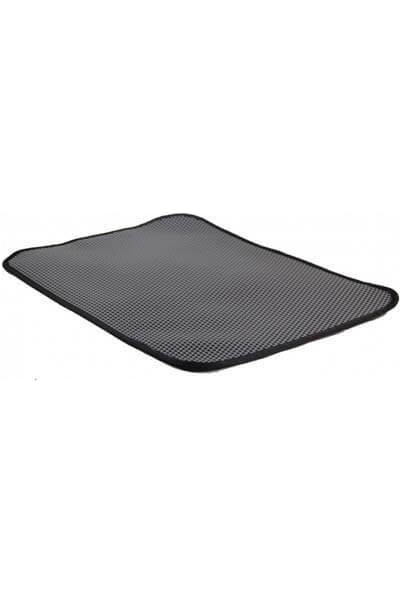 Pet Style Elekli Kum Toplayan Kedi Kumu Paspası 60 x 45 cm Gri Pet Style Elekli Kum Toplayan Kedi Kumu Paspası 60 x 45 cm Gri