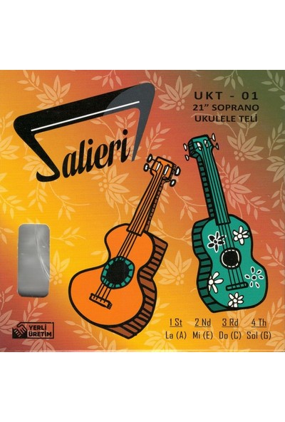Salieri Ukt-01 Takım Tel Soprano Ukulele Teli