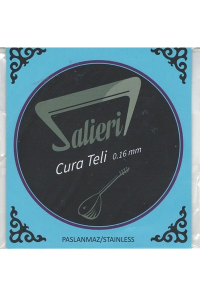 Salieri 0.16 mm Paslanmaz Cura Takım Tel Cura Teli 016