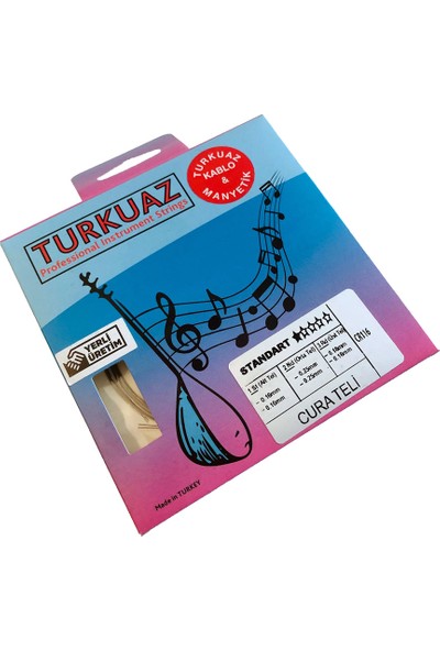 Turkuaz CR116 Takım Tel Cura Teli 016