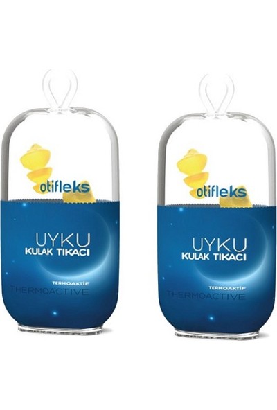 Otifleks Uyku Sırasında Kulaktan Düşmeyen Kulak Tıkacı (L) X2 Adet
