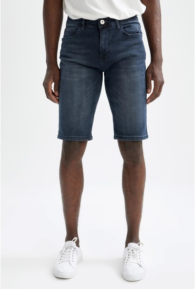 DeFacto Slim Fit Jean Bermuda U2499AZ21SM