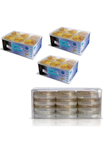 Pufai Puff Clean LCD Ekran Temizleme Mendili 72 Kapsül 3 Kutu Pufai Puff Clean LCD Ekran Temizleme Mendili 72 Kapsül 3 Kutu