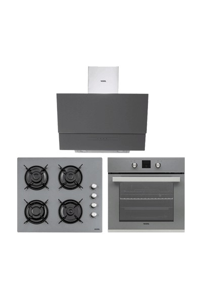 Vestel Gri Ankastre Set ( AF-7684 YG -AO-65104 G -AD-6331 G) Vestel Gri Ankastre Set ( AF-7684 YG -AO-65104 G -AD-6331 G)