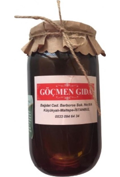 Göçmen Muğla Yerli Çiçek Balı 1,5 Kilo Göçmen Muğla Yerli Çiçek Balı 1,5 Kilo