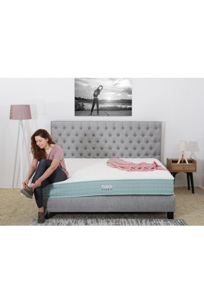 Noa Yatak Elite Anti Statik Örme Kumaş Lateks Yatak 160x200 Çift Kişilk