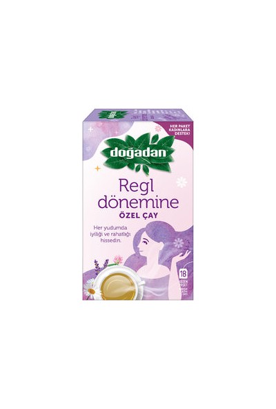 Doğadan Regl Dönemine Özel Bitki Çayı 25.2 gr 18'li Doğadan Regl Dönemine Özel Bitki Çayı 25.2 gr 18'li
