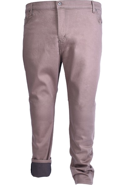 Morwagon Büyük Beden Erkek Bej Keten Pantolon Morwagon Büyük Beden Erkek Bej Keten Pantolon