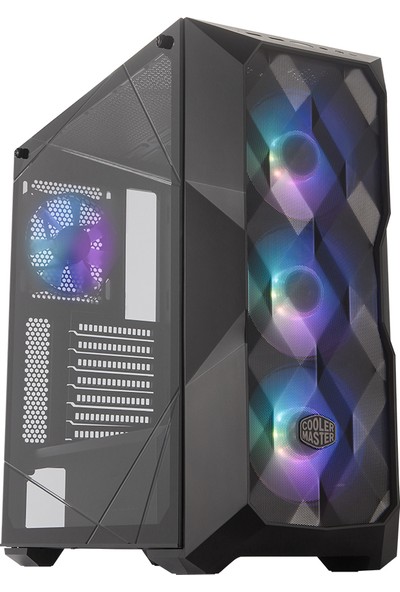 Cooler Master MasterBox TD500 TG Siyah 750W 80+ Bronze 4x12cm ARGB Fanlı Mesh Ön panel, Pencereli MidTower Kasa (MCB-D500D-KGNB75-S00) Cooler Master MasterBox TD500 TG Siyah 750W 80+ Bronze 4x12cm ARGB Fanlı Mesh Ön panel, Pencereli MidTower Kasa (MCB-D500D-KGNB75-S00)