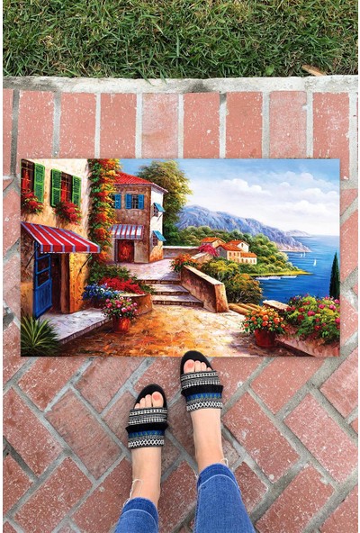 Buket Home Manzara Tablo Iç ve Dış Mekan Dekoratif Çok Amaçlı Kapı Önü Paspası Buket Home Manzara Tablo Iç ve Dış Mekan Dekoratif Çok Amaçlı Kapı Önü Paspası